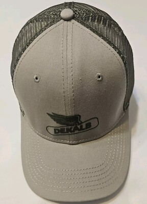 Dekalb Seed Corn Classic Khaki Olive Mesh Trucker Farm Cap Hat | eBay