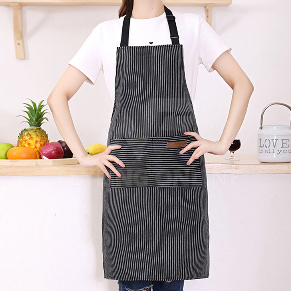 Adjustable Apron Hanging Neck Cooking Kitchen Baking Bar BBQ Chefs 2 ...
