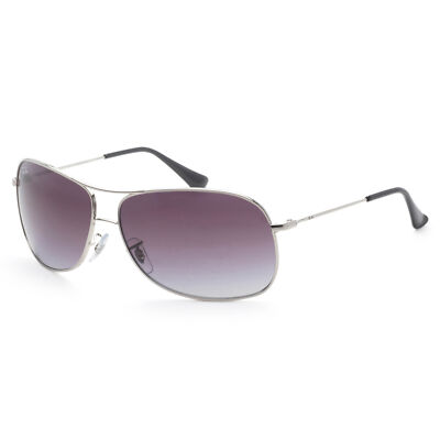 Ray-Ban Men's 64mm Silver Sunglasses RB3267-003-8G64 805289097501| eBay