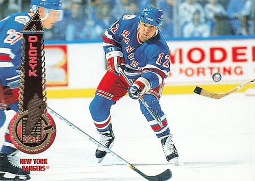 Ed Olczyk 1994 Pinnacle #420 New York Rangers | eBay