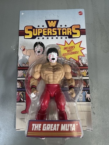 WWE SUPERSTARS THE GREAT MUTA FIGURE WALMART SERIES 14 EXCLUSIVE IN ...