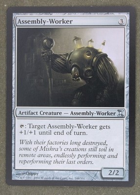 Mtg Assembly Worker 248 Regular Colorless Time Spiral; M/NM | eBay