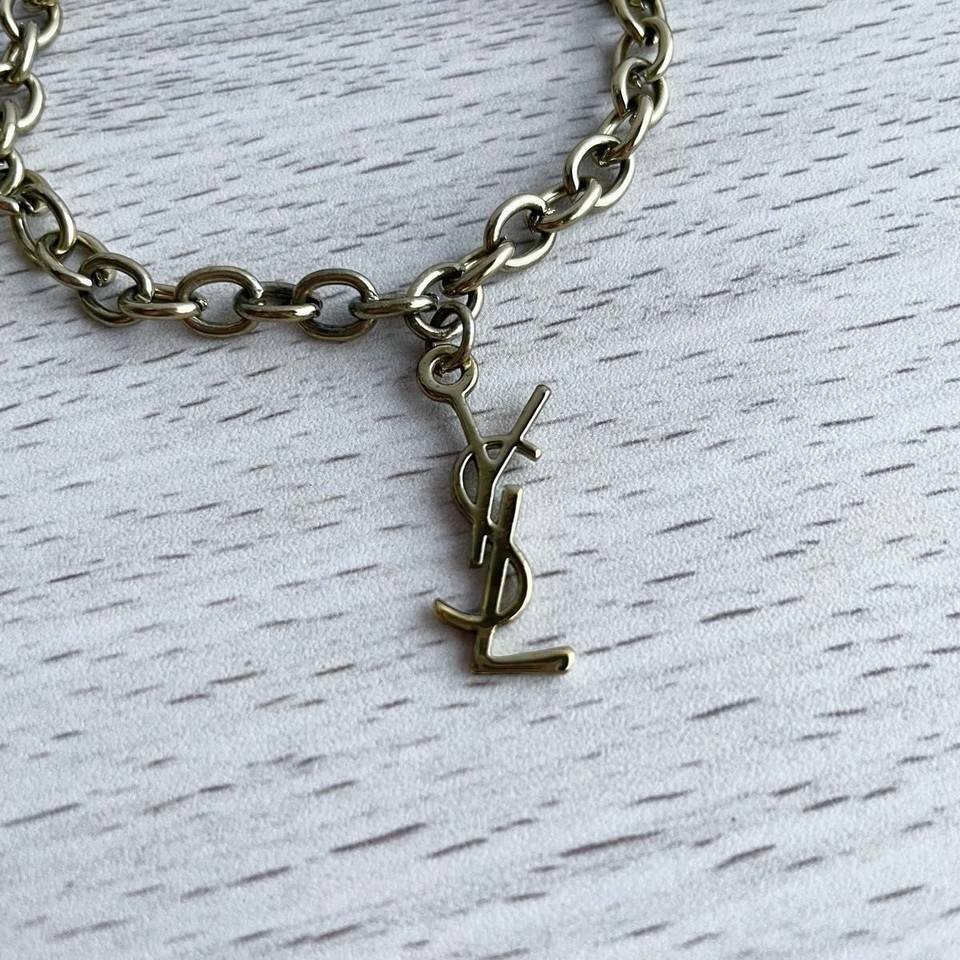 Saint Laurent YSL Opium Bracelet Perfume Bottle Logo Chain MINT | eBay