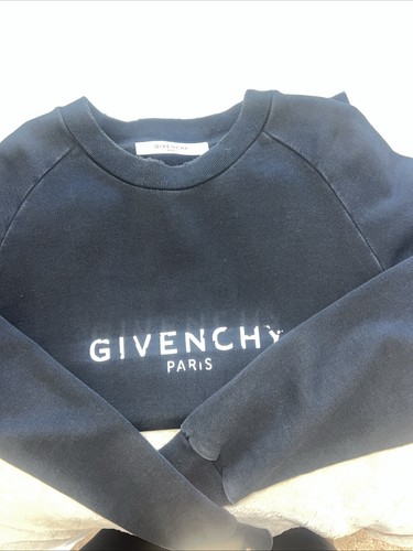 Givenchy Women’s Black Logo Sweatshirt Size Medium | eBay