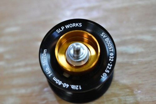 DAIWA SLP WORKS SV BOOST Φ32・22.5 Spool G1 Black DAIWA SLPWORKS Custom ...