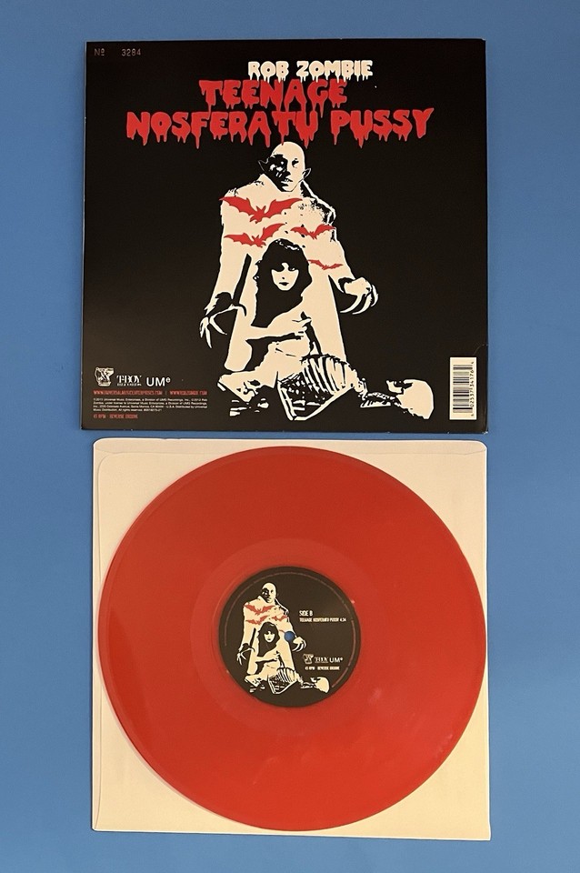 Rob Zombie Dead City Radio, Band Signed, Limited No. 2013 10" Red Vinyl ...