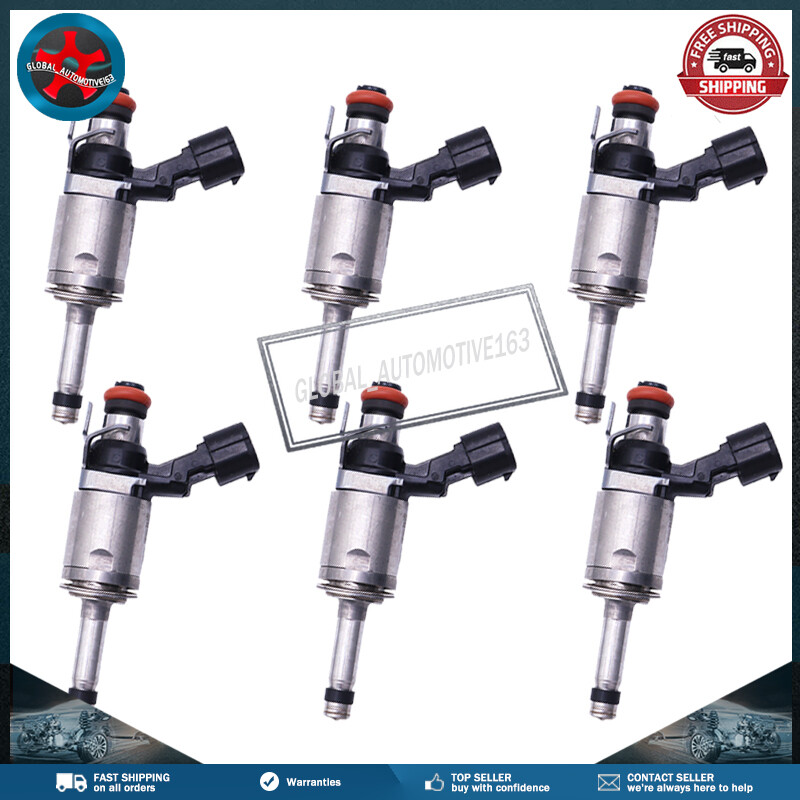 Set of (6) Fuel Injectors BL3E-HB For Ford F-150 Transit 150 250 350 3 ...
