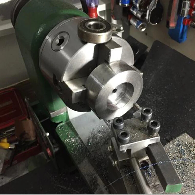 Instrument Small Lathe\Metal Metallic Lathe\Cast Iron One Piece Bench ...