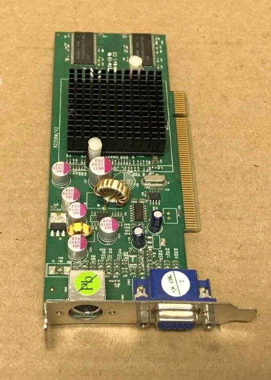 Jaton NVIDIA GeForce MX4000 64MB PCI Graphics Card- Video-208PCI-64Twin ...