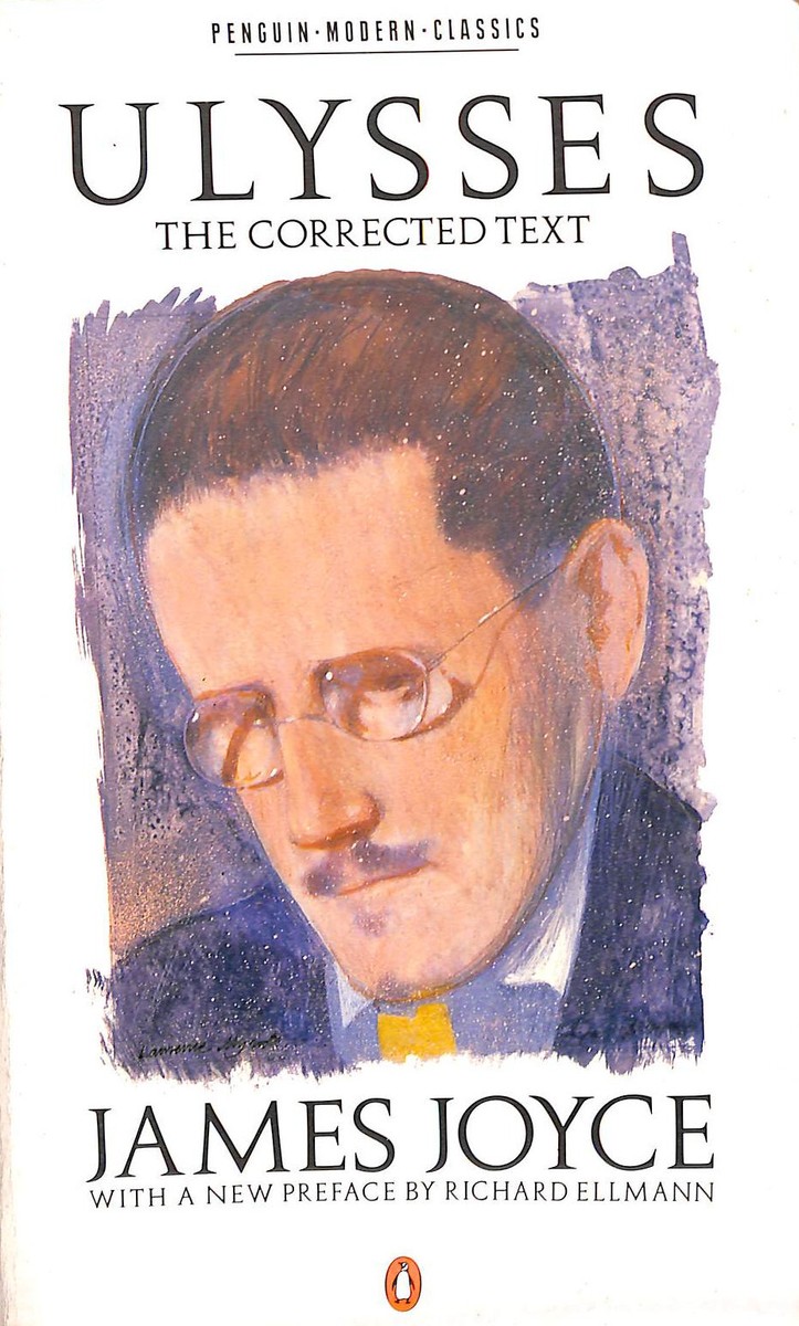 James Joyce Ulysses Book Cover ULYSSES By James Joyce (Hardcover)