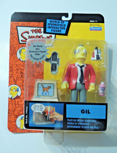2002 Vintage Playmates The Simpsons GIL Series 11 MOC Sealed | eBay