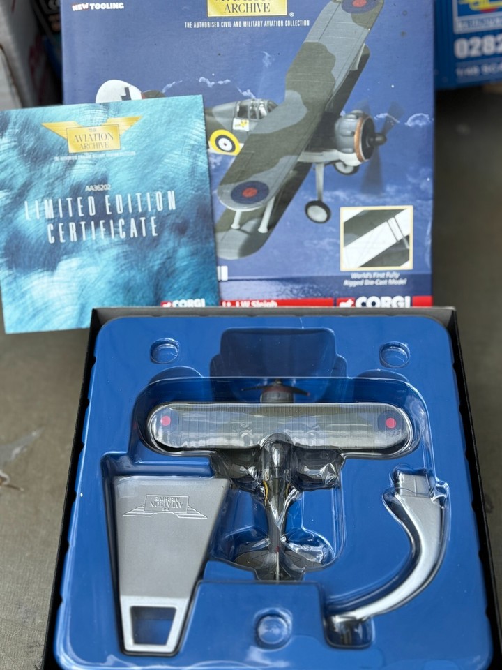 CORGI # 36202 1/72nd SCALE GLOSTER SEA GLADIATOR DIE CAST MODEL | eBay