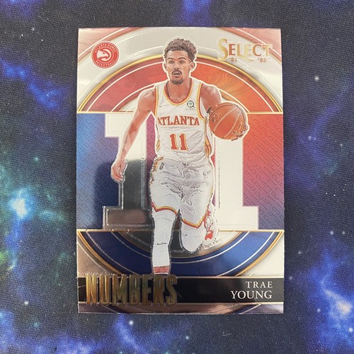 Trae Young 2021-22 Panini Select Basketball Numbers Insert #29 Atlanta ...