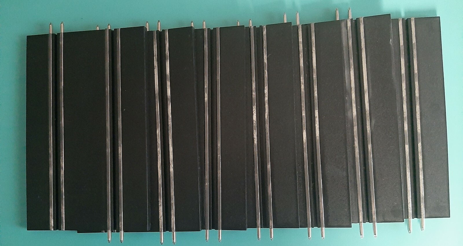 Tyco Wild Thing & Bandit Slot Car Off-Road Rally, 7 Section's of ...