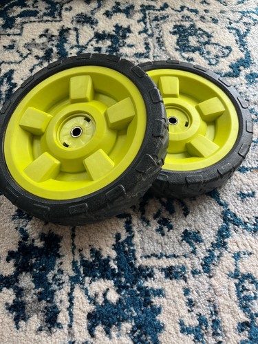 SET OF 2 Ryobi Whisper Tiller Parts Replacement Wheel 10 Inch ...