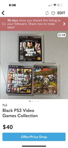 Collection of Iconic PS3 Game Titles 2 grand Theft Auto And 1 ...