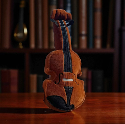 11” Violin Plush Toy, Realistic Musical Instrument Stuffed Doll Gift | eBay