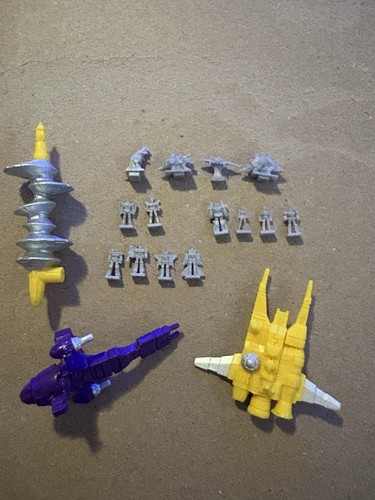 ** TRANSFORMERS UNICRON COMPANION PACK TINY FIGURE + SHIPS COMPLETE ...