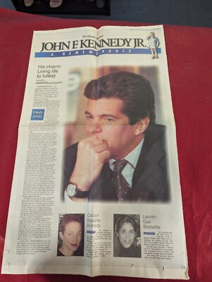 July 23 1999 Orlando Sentinel newspaper John F. Kennedy Jr a ...
