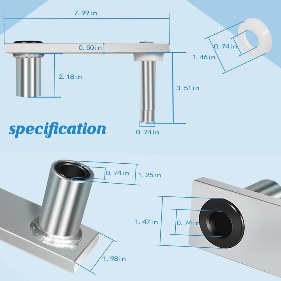 7062-3 Marine Swivel Offset Seat Mount Offset Boat Seat Pedestal Steel ...