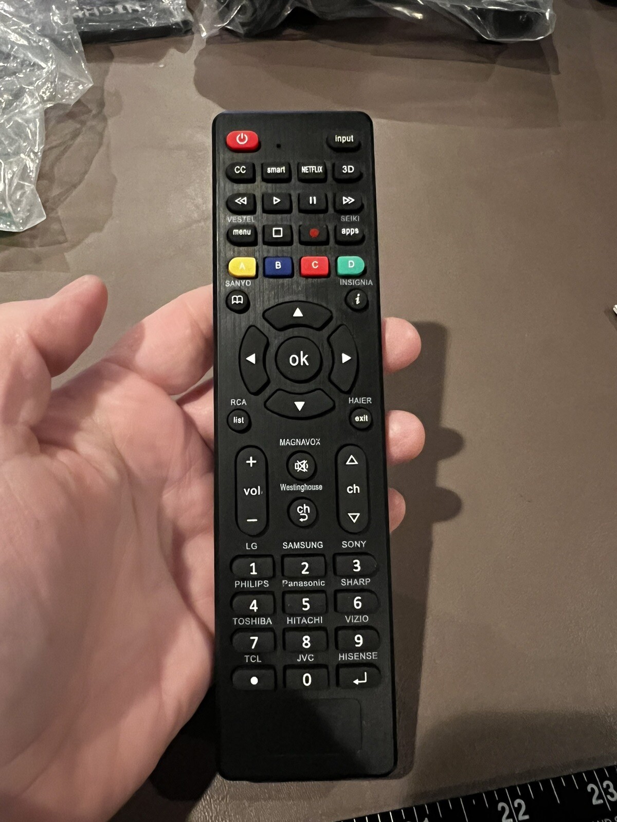 Universal RC-G008 TV Remote for LG, Samsung Toshiba and Other LCD LED ...