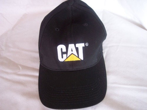 CAT Caterpillar Logo Trucker Cap With Metal Slide Closure Will Fit Most ...