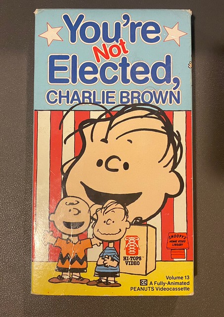 Youre Not Elected, Charlie Brown (VHS) for sale online | eBay