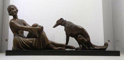 Reproduction Antiques - Chiparus Bronze Sculpture