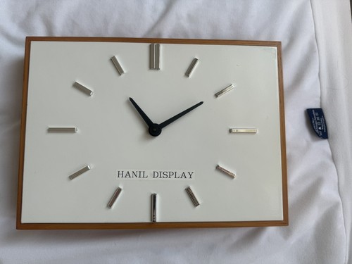 HANIL DISPLAY MARITIME CAPTAIN'S SLAVE CLOCK WITH SECONDS HANDS RARE | eBay