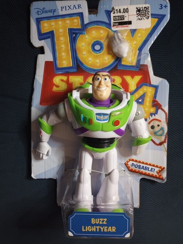 Toy Story 4 - BUZZ LIGHTYEAR 7" Action Figure (2018 Mattel) New with ...