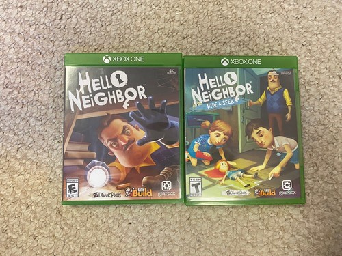 Lot Of 2 Hello Neighbor - Xbox One Games - Hide & Seek And Original | eBay