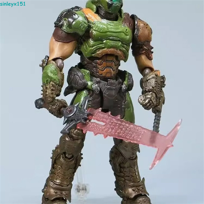 Figma SP-140 Doom Eternal Slayer Action Figure Statue Collectible Model ...