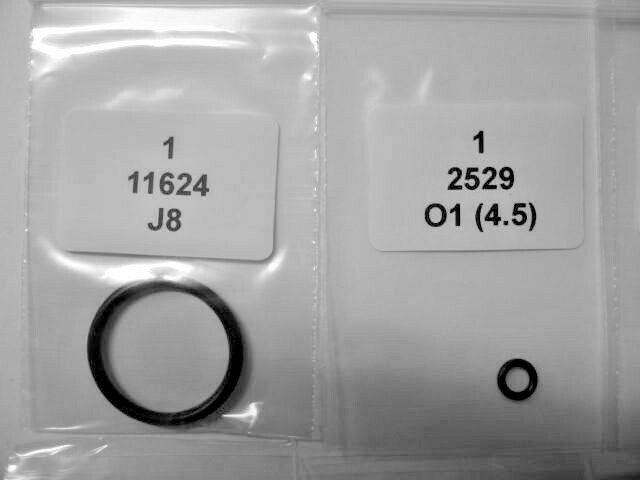 FX Monsoon Air Gun O-Ring Kit / R&S 1.5-28MFX / Individually Marked O ...
