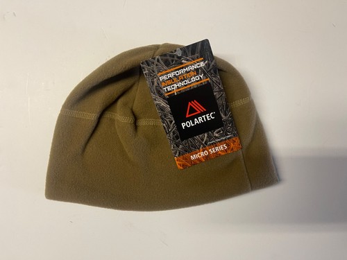 NEW G.I. US Military POLARTEC Micro Fleece Cap Beanie Coyote Brown | eBay