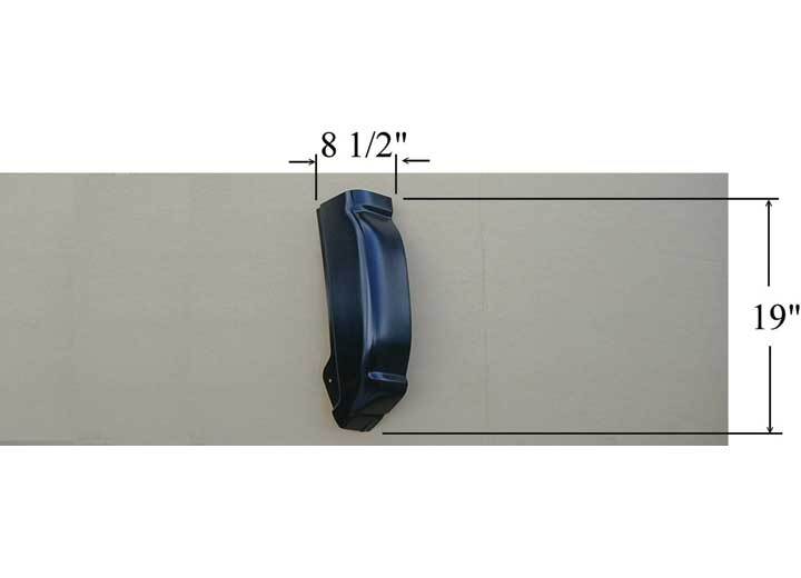 Cab Corner Repair Panel Steel Black Left Side For Chevy Silverado GMC ...