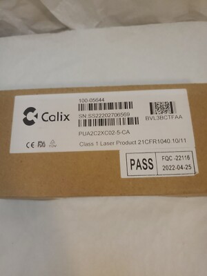 calix 100-05644. New. Class 1 Laser Product | eBay