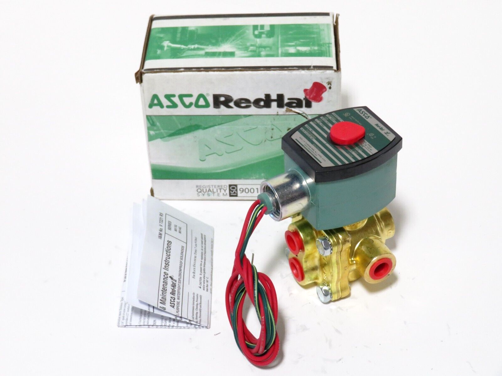 1/4" ASCO 8342G001 4W 120/60 Solenoid Valve NEW IN BOX 2022 | eBay
