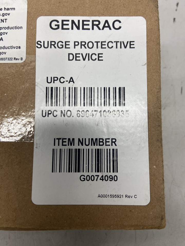 Generac Whole House Surge Protector-G0074090 | eBay