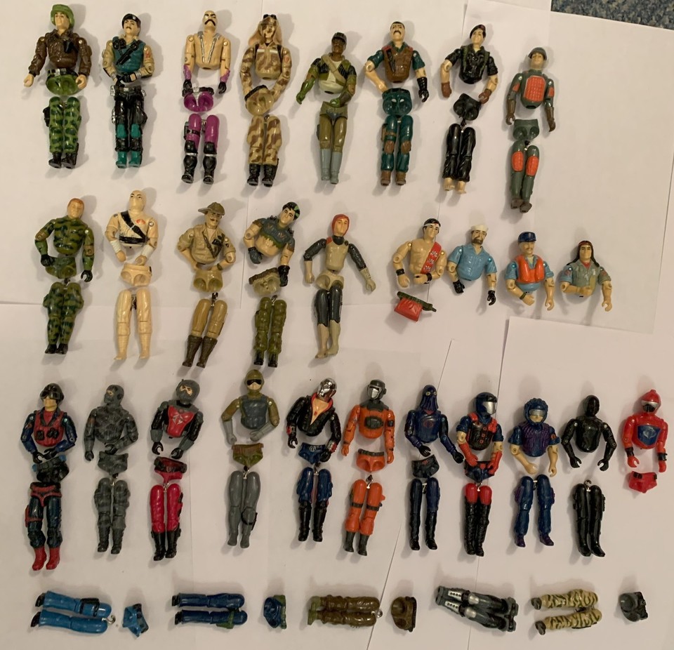 Hasbro 1980’s 1990’s Authentic Vintage Original G.I. Joe 28 Action ...