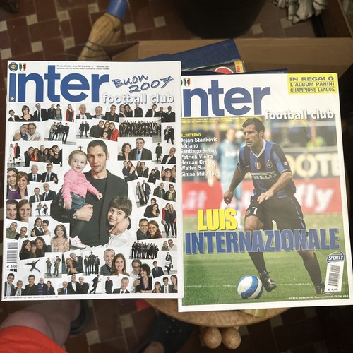 FOOTBALL MAGAZINE INTER FOOTBALL CLUB 11NUMBERS | eBay