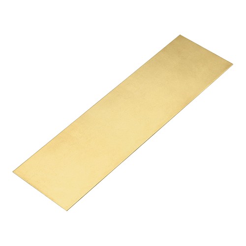 H62 Brass Sheet 12" x 4" Metal Sheets 0.02" T Brass Plates for Industry ...