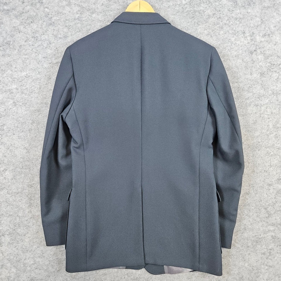 Perma Prest Classic Collection Action Separates Men's Dark Gray Blazer ...