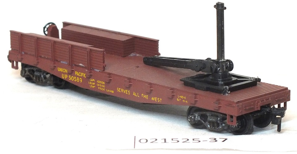 HO scale - 40' Derrick Car Union Pacific Athearn | eBay