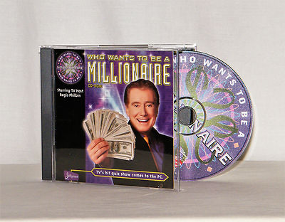 Who Wants To Be A Millionaire w/ Regis Philbin . Disney Interactive CD ...