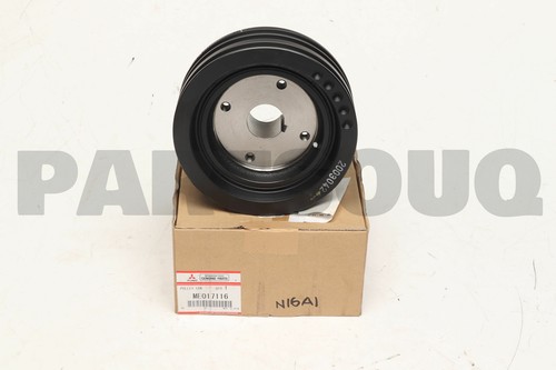 ME017116 Genuine Mitsubishi PULLEY,CRANKSHAFT | eBay