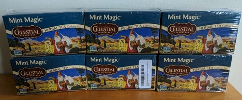 x6 Mint Magic Herb Tea 20 bags By Celestial Seasonings | eBay