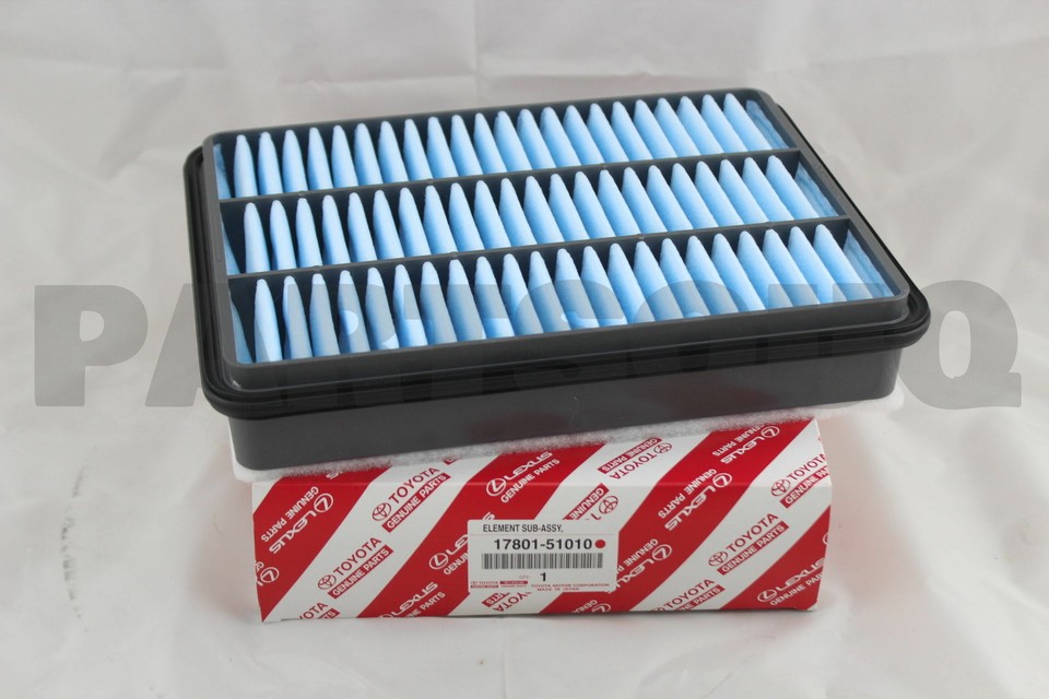 1780151010 Genuine Toyota ELEMENT SUB-ASSY, AIR CLEANER FILTER 17801 ...