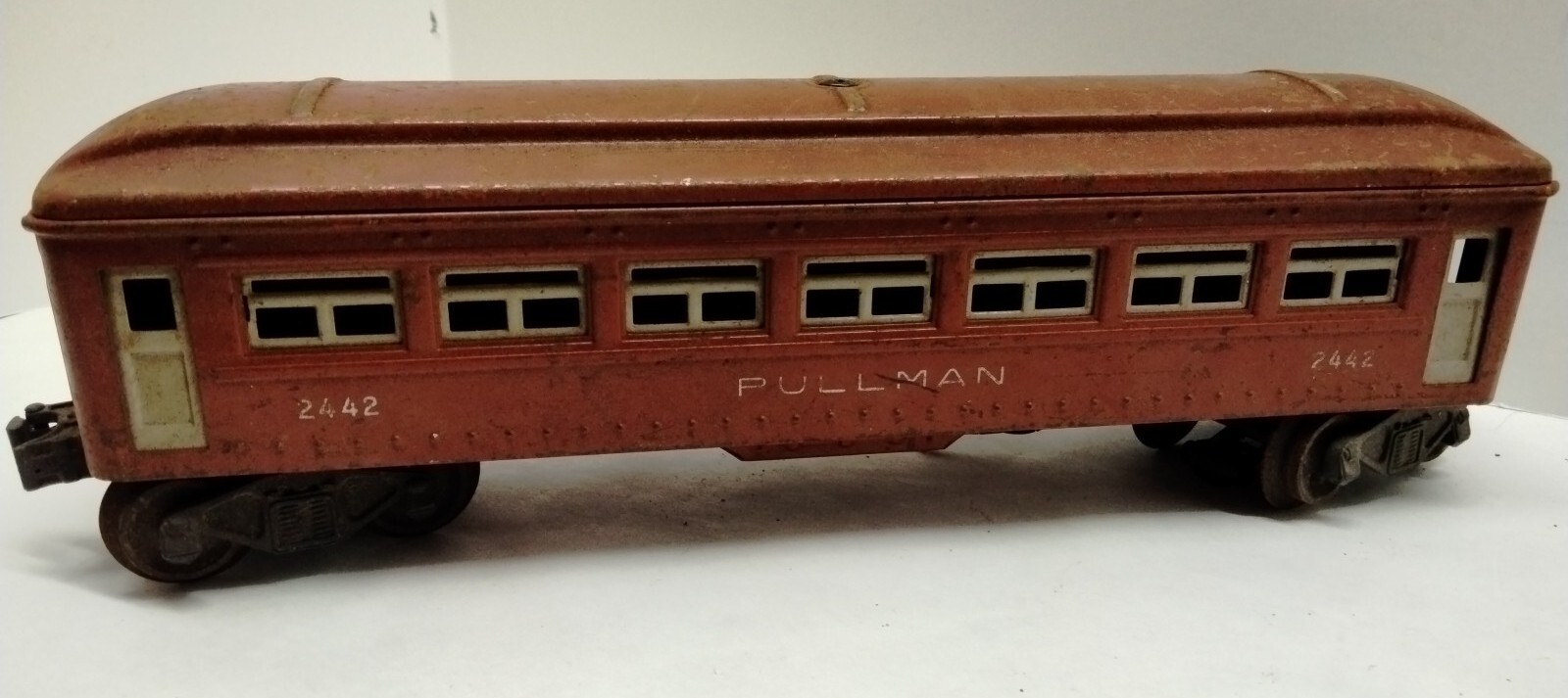 LIONEL 2442 Pullman Illuminated Passenger Observation Train Car ...