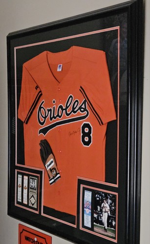 Cal Ripken Jr Orioles Custom Framed Signed Jersey + 2130 ,2131 and Last ...