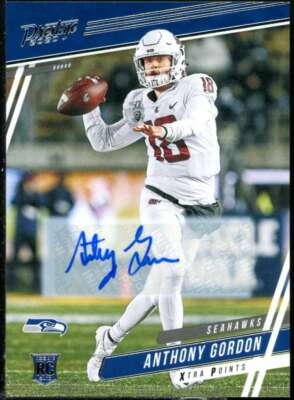 Anthony Gordon Rookie Card 2020 Prestige Xtra Points Signatures Blue ...